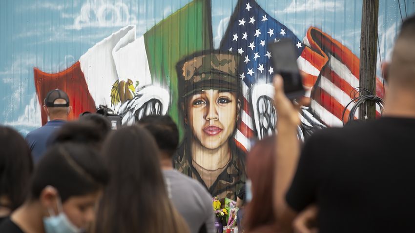 Texas Protesters Demand Justice For Fort Hood Soldier Vanessa Guillén